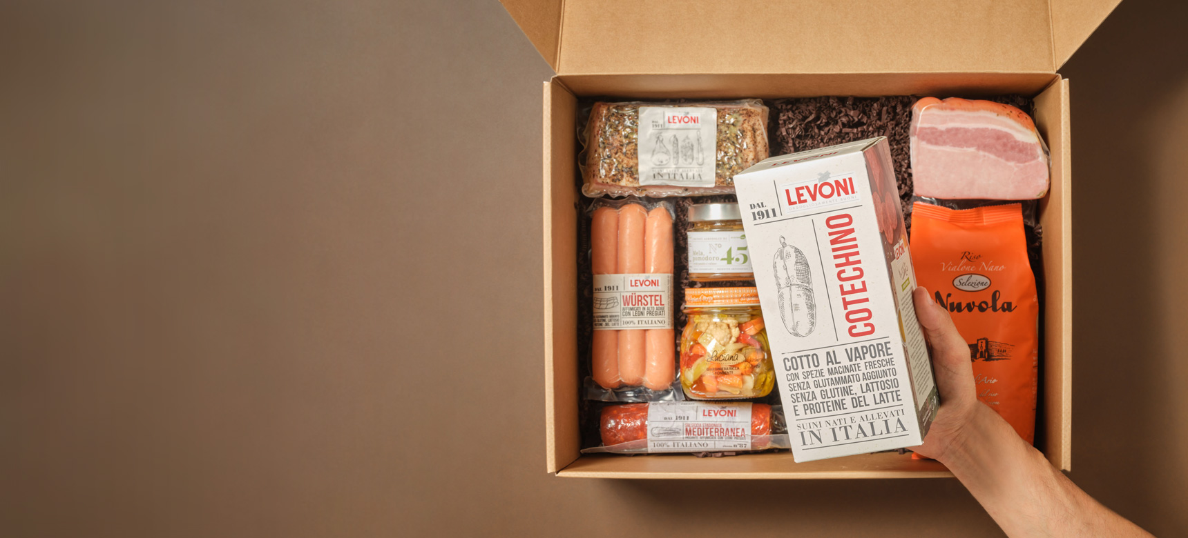 Come spediamo - Levoni Shop